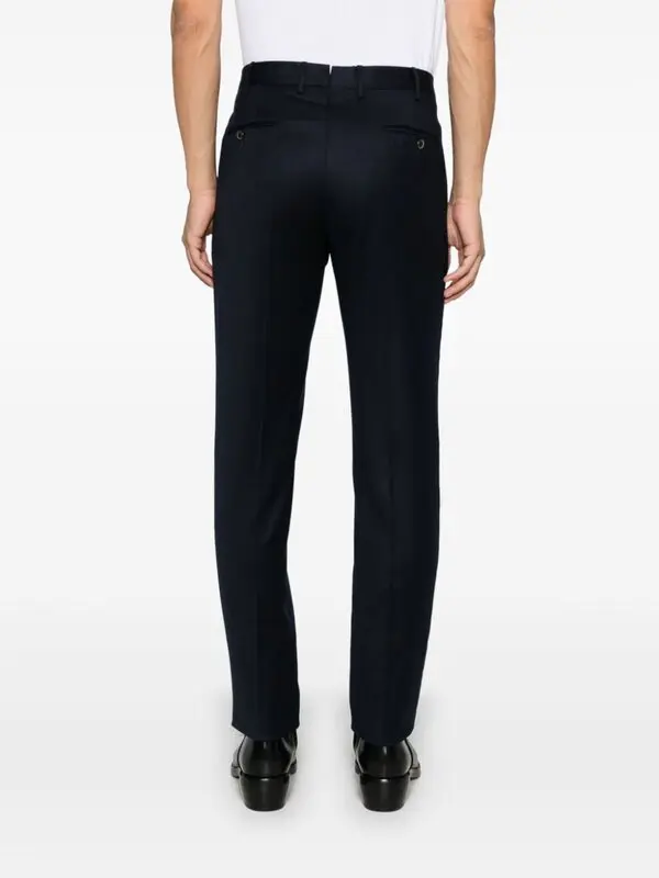 PT TORINO Pressed-crease Trousers - Blue