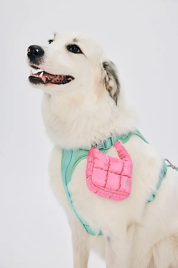 Free People Quilted Micro Pouch - Bubblegum