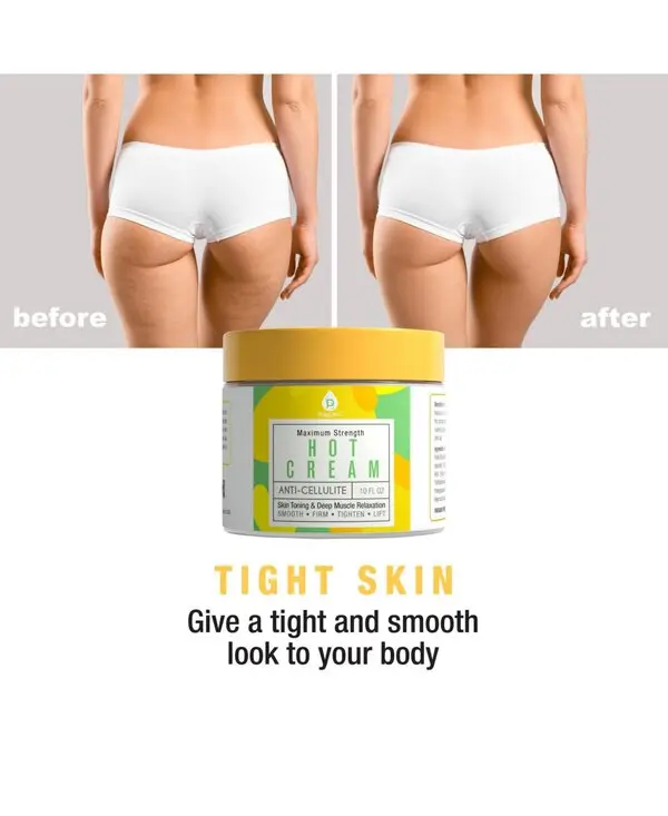 PURSONIC Anti Cellulite & Muscle Relaxation Hot Cream