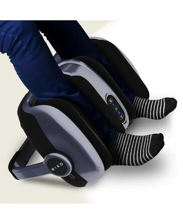 MIKO Masuta Shiatsu Foot Calf Ankle Massager - Gray