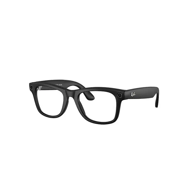 Ray-ban Wayfarer Ai Enhanced Glasses - Black