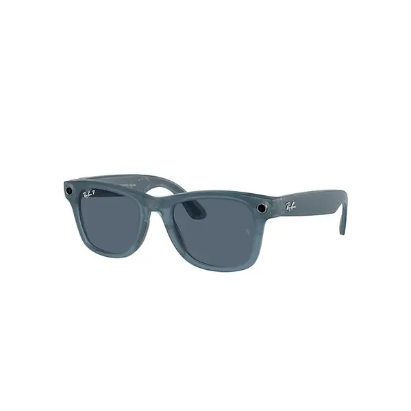 Ray-ban Wayfarer Ai Enhanced Glasses - Jeans