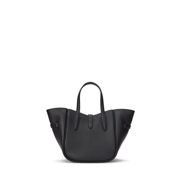 Ralph Lauren Polo Id Leather Small Tote