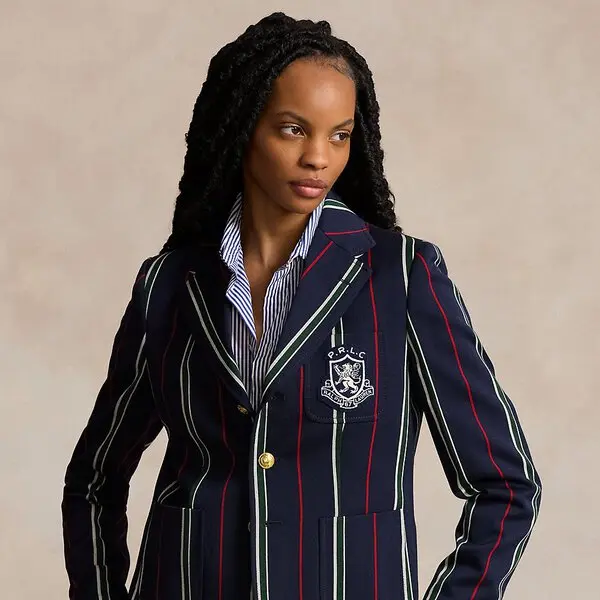 Ralph Lauren Striped Cricket Blazer