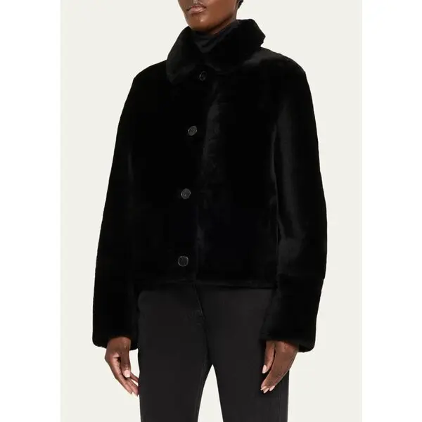 YVES SALOMON Tailored Shearling Coat