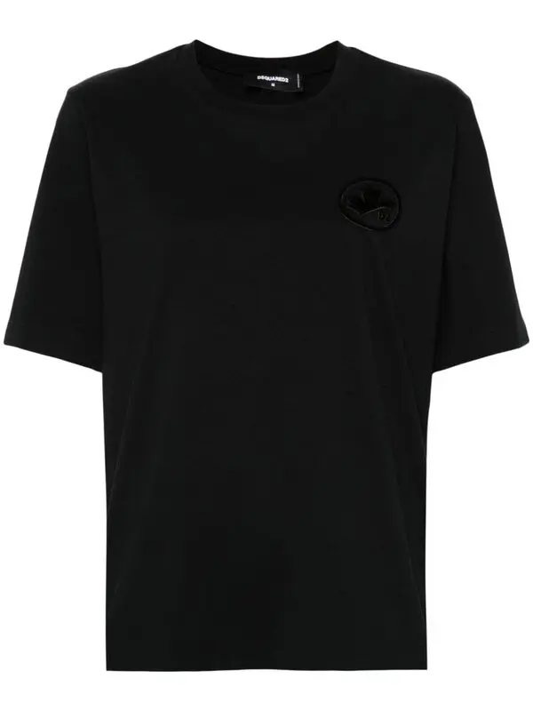 Dsquared2 Flocked-logo T-shirt