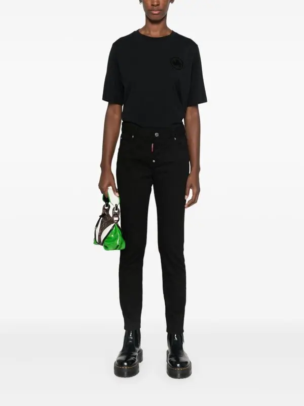 Dsquared2 Flocked-logo T-shirt