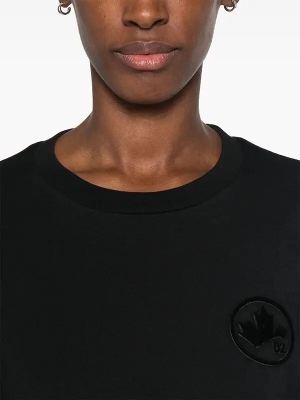 Dsquared2 Flocked-logo T-shirt