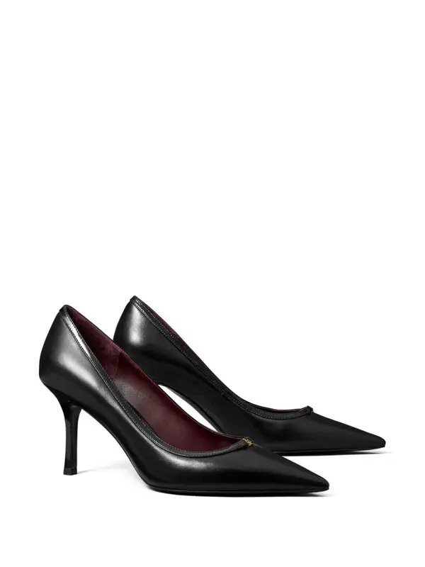Tory Burch 80mm Double T Pumps - Black