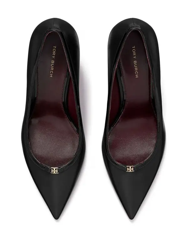 Tory Burch 80mm Double T Pumps - Black