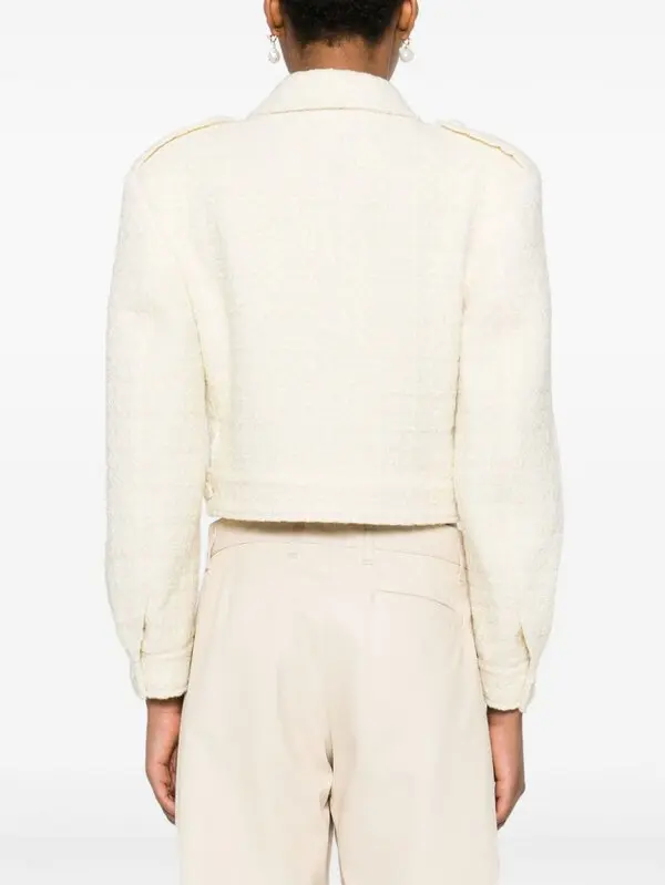 Givenchy Cropped Tweed Jacket