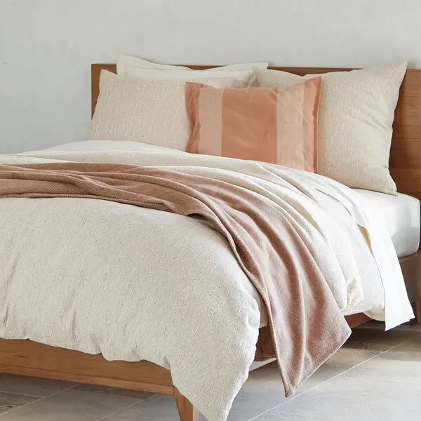 COYUCHI Toro Canyon Standard Sham - Nutmeg