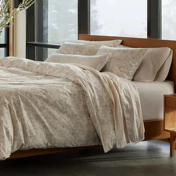 COYUCHI Solana Print Duvet Cover, King
