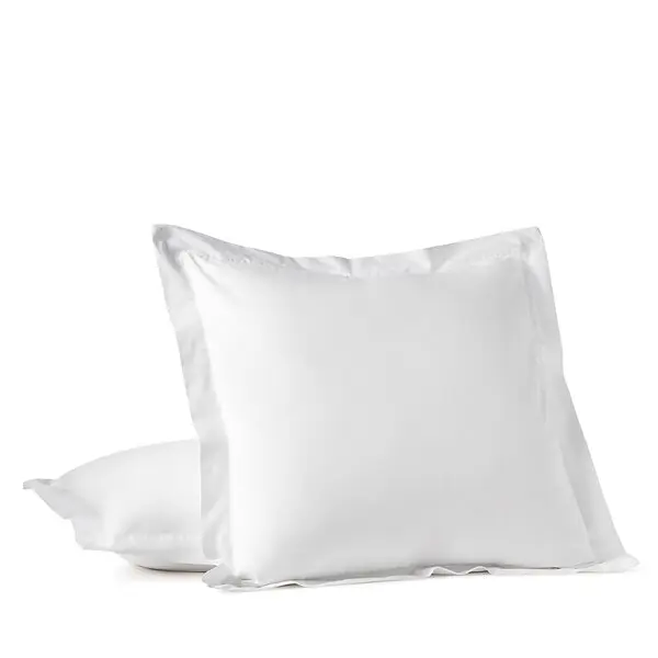 COYUCHI Refined Percale Euro Sham - White
