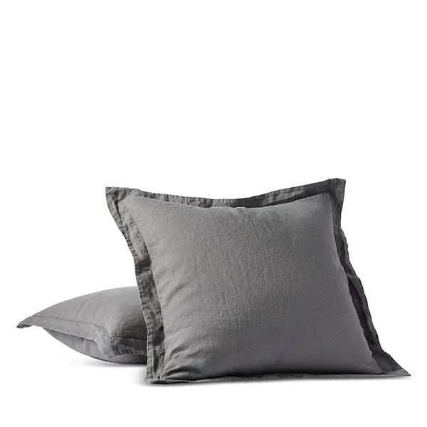 COYUCHI Relaxed Linen Euro Sham - Slate