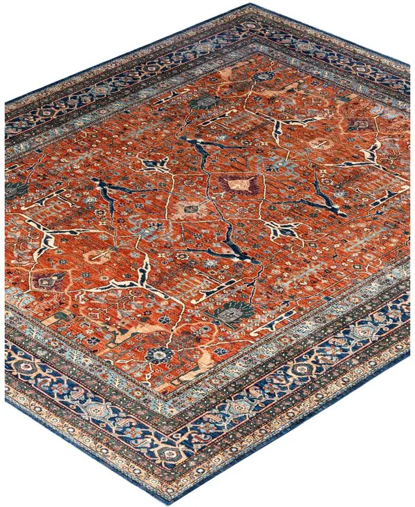 Bloomingdale'S Serapi M1993 Area Rug, 8'2 X 9'6 - Orange