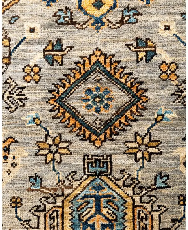 Bloomingdale'S Serapi M1993 Area Rug, 3'10 X 6'2 - Gray