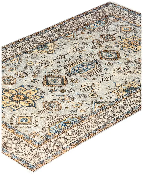Bloomingdale'S Serapi M1993 Area Rug, 3'10 X 6'2 - Gray