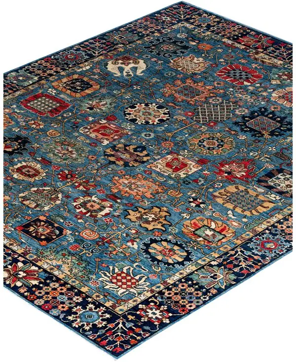 Bloomingdale'S Serapi M1993 Area Rug, 8' X 9'8 - Light/blue