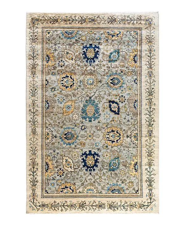 Bloomingdale'S Serapi M1993 Area Rug, 5'9 X 8'7 - Gray
