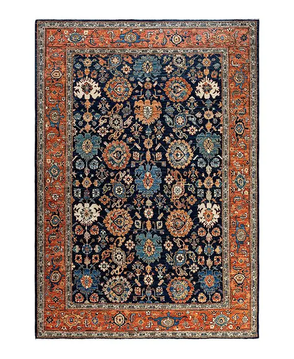 Bloomingdale'S Serapi M1993 Area Rug, 6'5 X 9'1 - Blue
