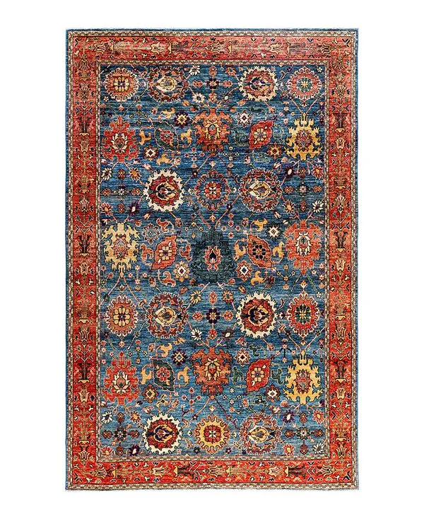 Bloomingdale'S Serapi M1993 Area Rug, 5'11 X 9'3 - Light/blue