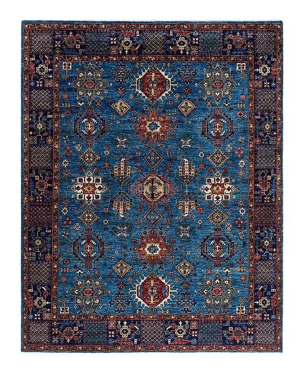 Bloomingdale'S Serapi M1993 Area Rug, 7'11 X 9'10 - Light/blue