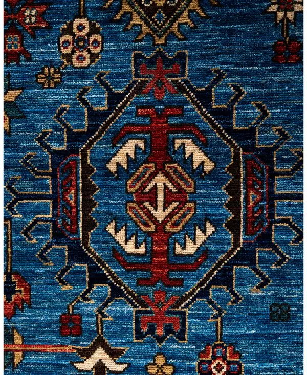 Bloomingdale'S Serapi M1993 Area Rug, 7'11 X 9'10 - Light/blue