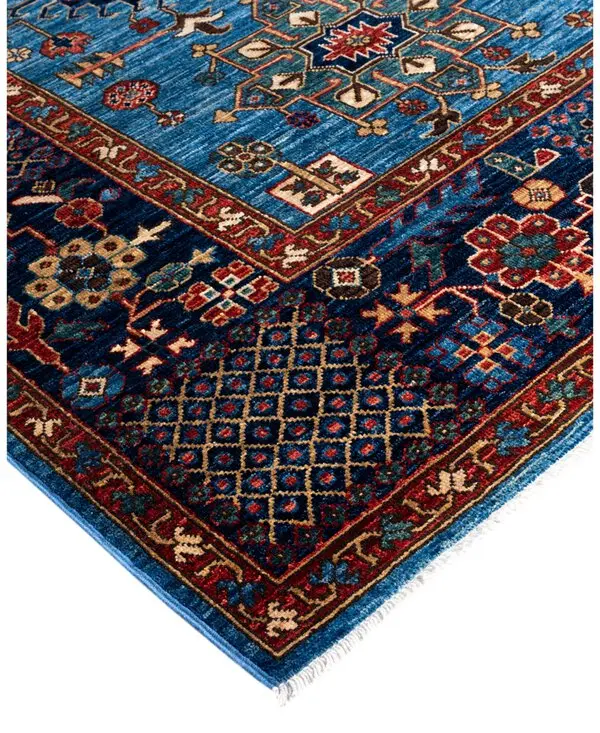 Bloomingdale'S Serapi M1993 Area Rug, 7'11 X 9'10 - Light/blue
