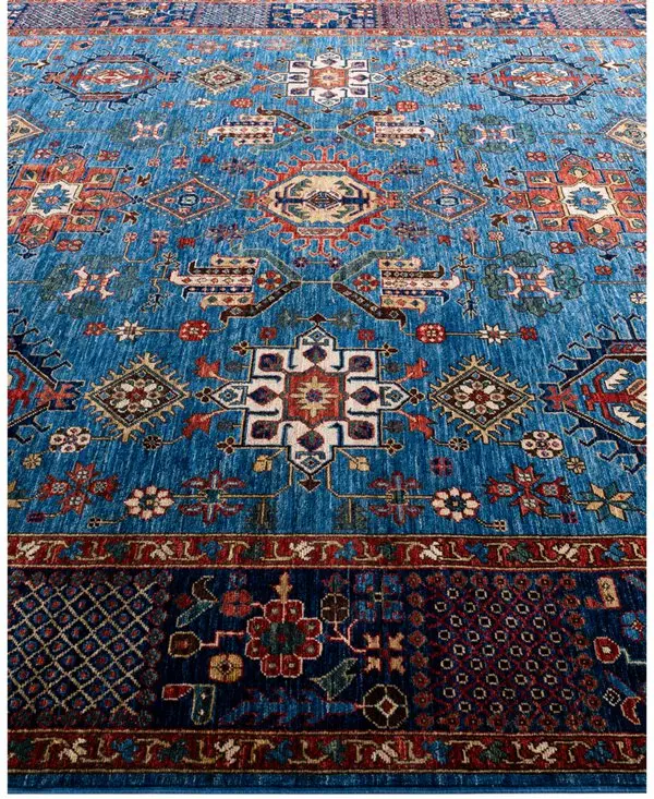 Bloomingdale'S Serapi M1993 Area Rug, 7'11 X 9'10 - Light/blue
