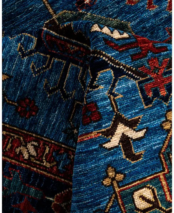 Bloomingdale'S Serapi M1993 Area Rug, 7'11 X 9'10 - Light/blue