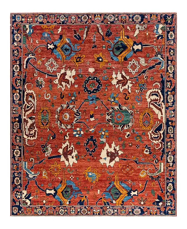 Bloomingdale'S Serapi M1993 Area Rug, 8'1 X 9'10 - Orange