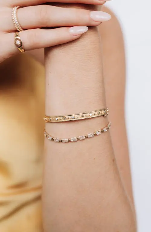 Anzie Dew Drop Méditerranée Bangle Bracelet - Diamond