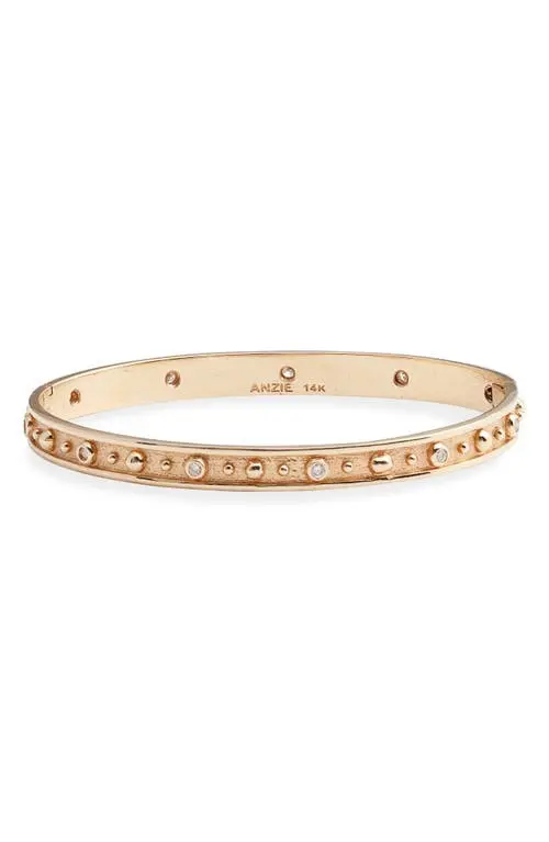 Anzie Dew Drop Mediterranee Bangle Bracelet - Diamond