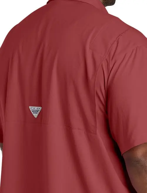Columbia Big & Tall Pfg Tamiami Ii Sport Shirt - Beet