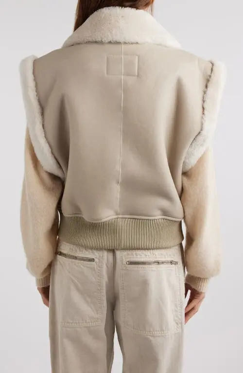 Isabel Marant Edwina Genuine Shearling Vest
