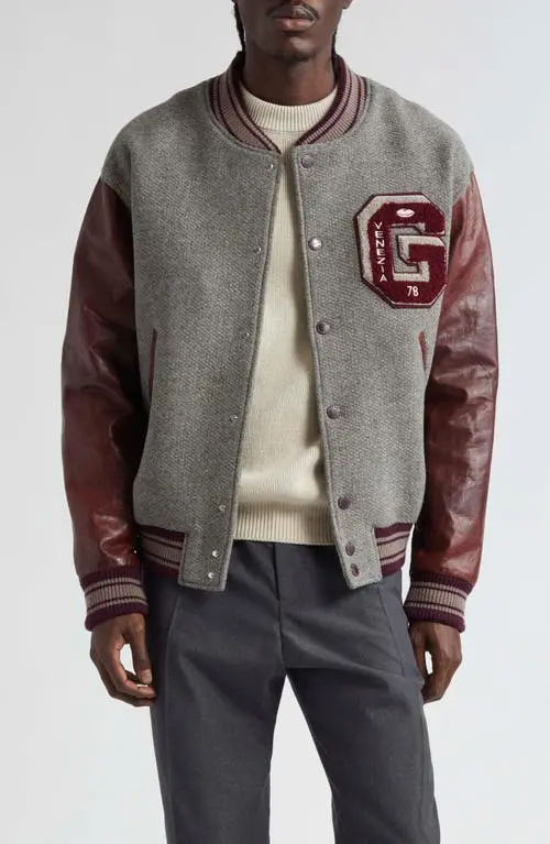 GOLDEN GOOSE Journey Varsity Bomber Jacket