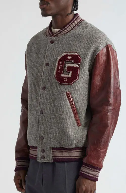 GOLDEN GOOSE Journey Varsity Bomber Jacket