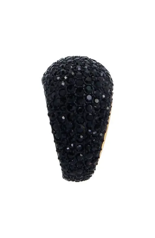 Kurt Geiger Pavé Crystal Dome Cocktail Ring