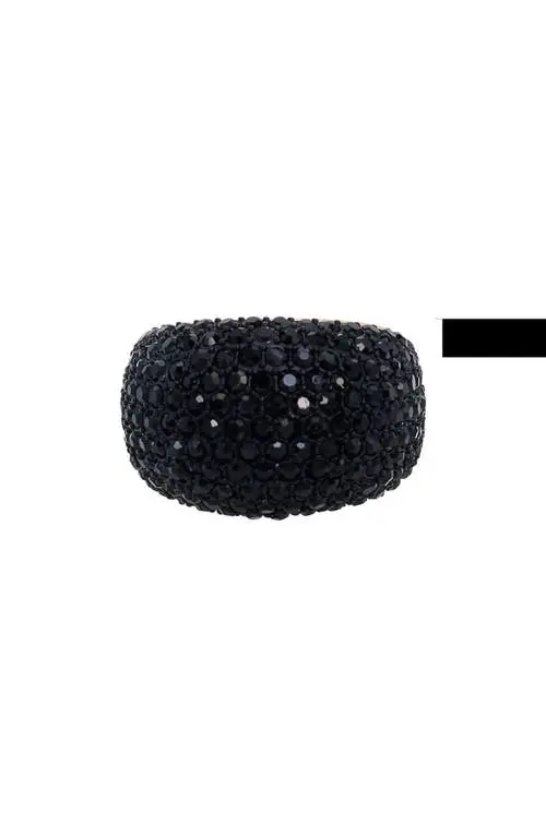 Kurt Geiger Pavé Crystal Dome Cocktail Ring