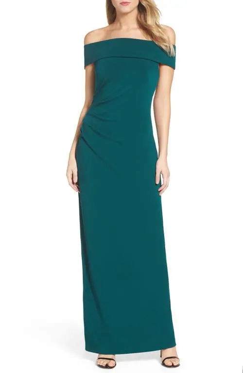 Vince Camuto Off The Shoulder Gown