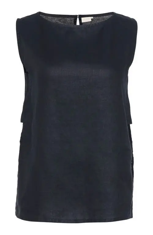 REISTOR Paneled Boat Neck Top