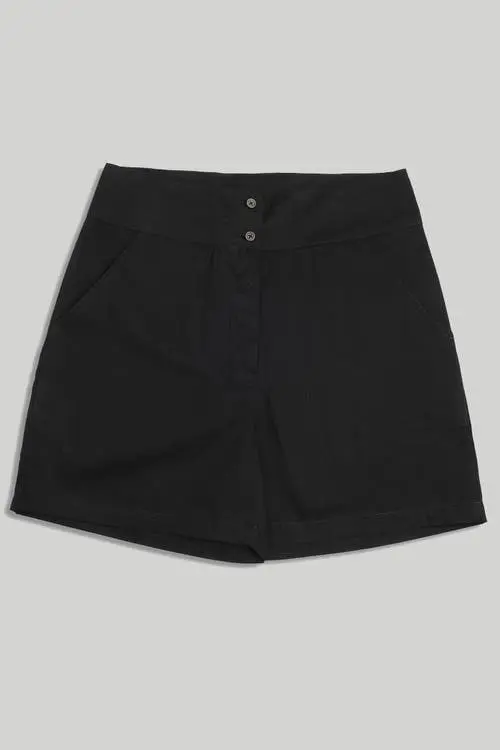 REISTOR Drawstring Pocket Shorts - Black