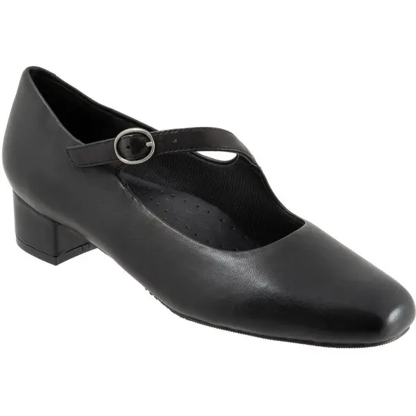 Trotters Desna Leather Pumps - Black