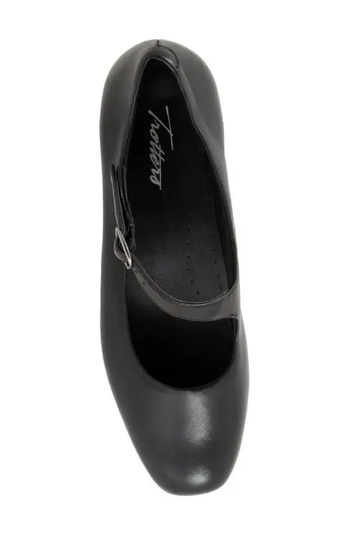 Trotters Desna Leather Pumps - Black