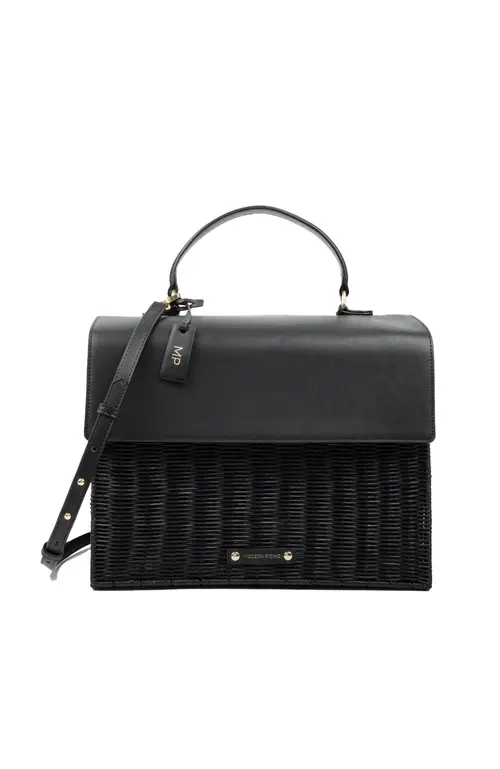 MODERN PICNIC The Large Luncher - Black Wicker