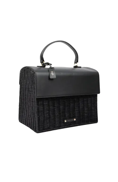 MODERN PICNIC The Large Luncher - Black Wicker
