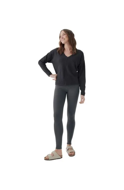 PACT Purefit Legging Made With Organic Cotton - Storm