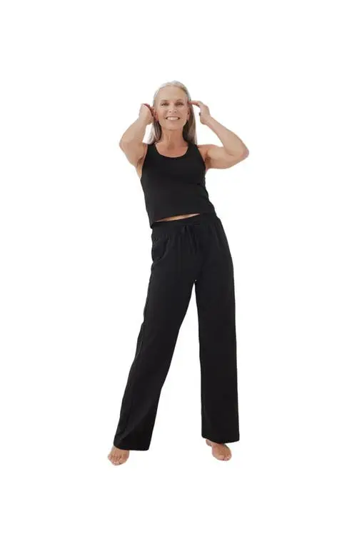 PACT Organic Cotton Lounge Pants - Black