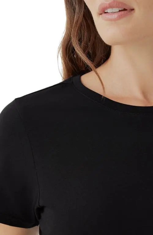 PACT Organic Cotton Softspun Crew Neck Tee - Black